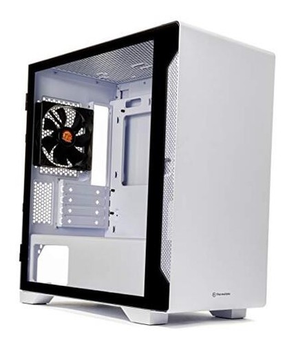 S100 Tempered Glass Snow Edition Micro-ATX mini-Tower Computer Case ...