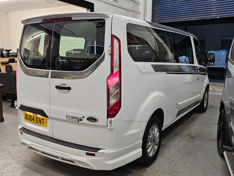 2015 64 FORD TOURNEO CUSTOM 9 SEATER DVC PLATINUM PACK 2.2 310 | eBay UK