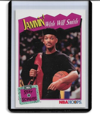 Will Smith Rookie Card 1991 NBA Hoops Sports Trading Cards Collectible ...