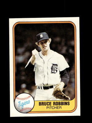 Detroit Tigers Bruce Robbins #477 Fleer Baseball Near Mint or Better ...