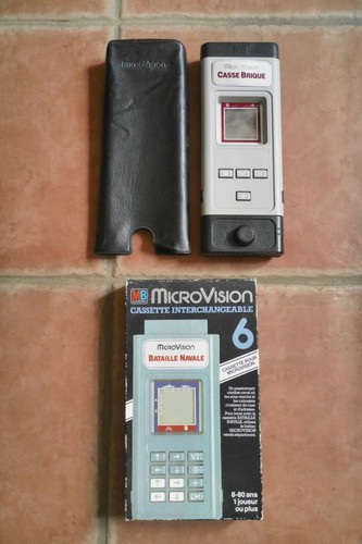 Console de jeu vintage MB Microvision 6 + cassette bataille navale | eBay