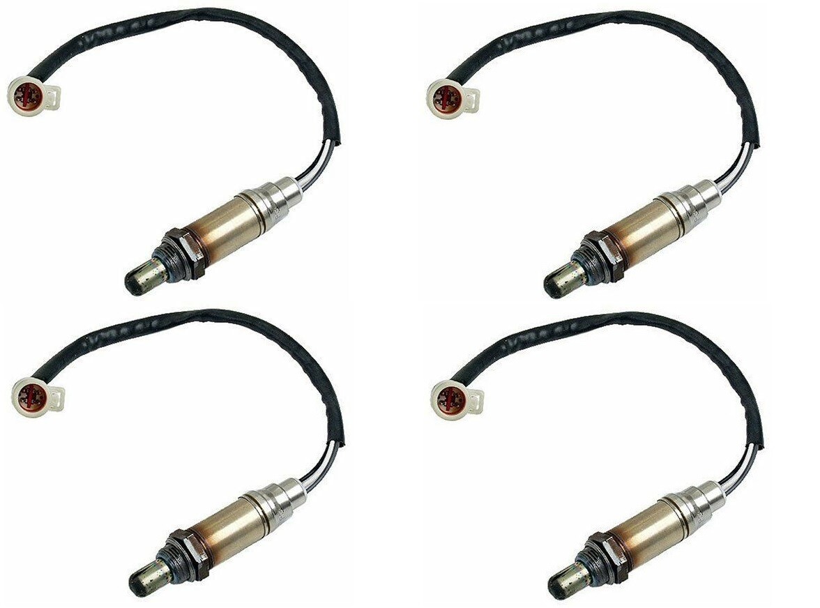BOSCH 15717 SET OF 4 LOWER & UPPER O2 SENSOR LEFT/RIGHT REPLACE DY1401 ...