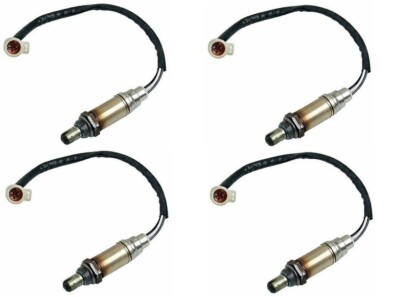 BOSCH 15717 SET OF 4 LOWER & UPPER O2 SENSOR LEFT/RIGHT REPLACE DY1401 ...