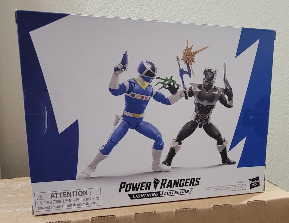 Power Rangers Lightning Collection In Space Blue Ranger Psycho Silver ...
