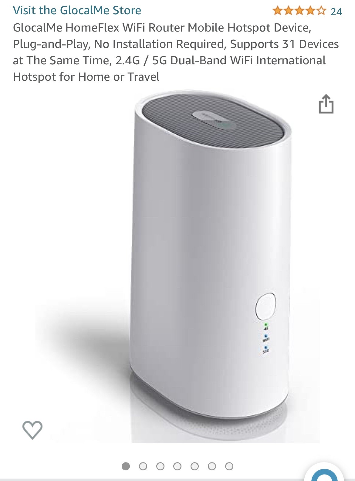 GlocalMe G3 4G LTE Wireless Data Terminal Model G1611 | eBay