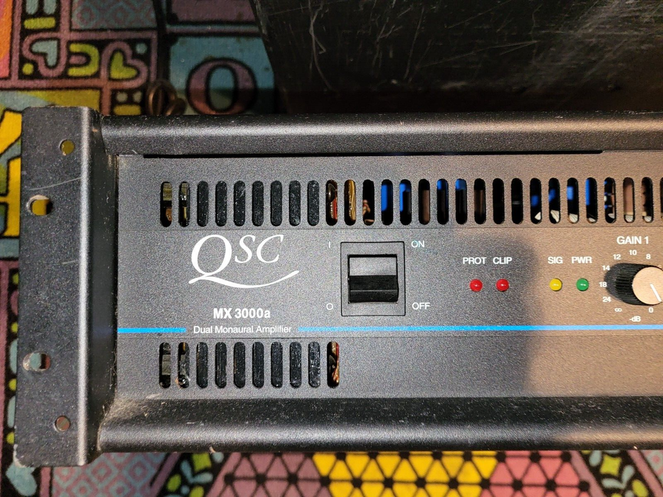 QSC MX 3000a Amp | eBay