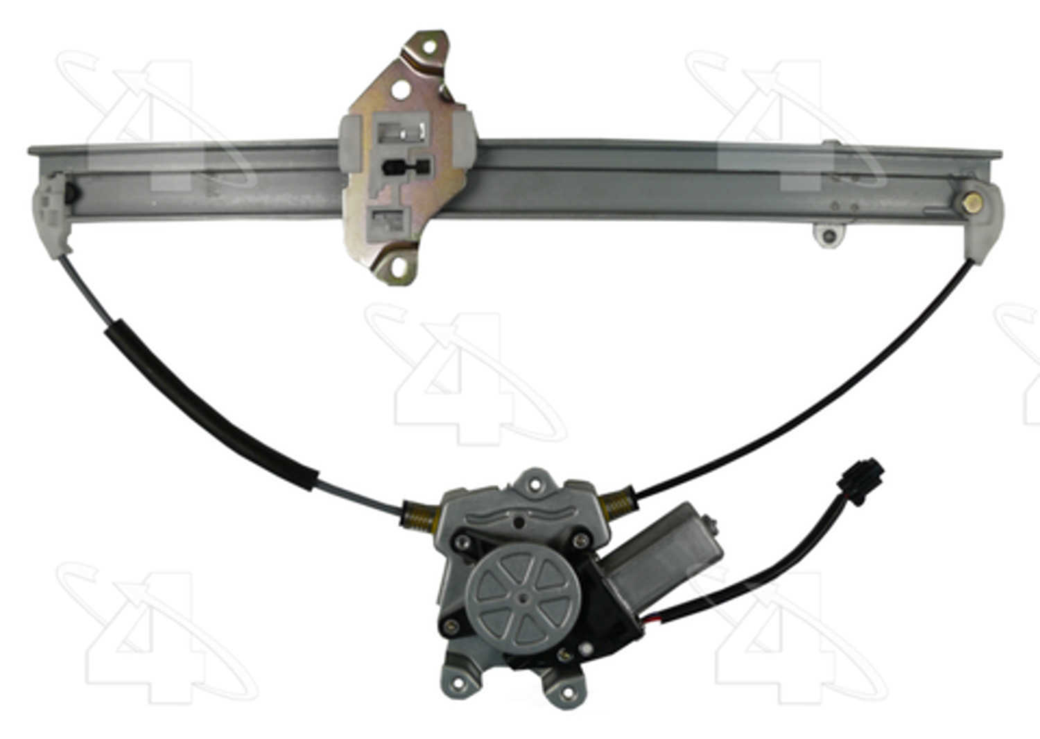 Power Window Motor and Regulator Assembly-Window Assembly Rear Right ...