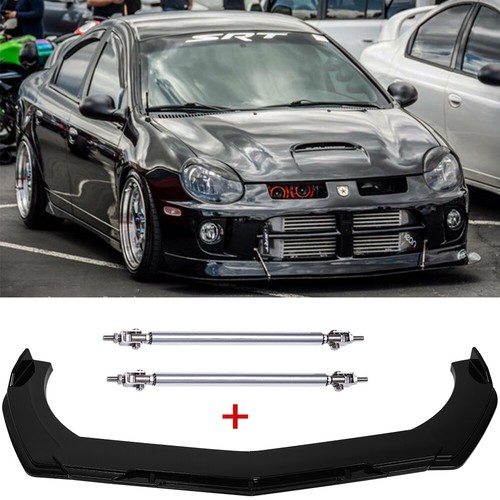 For Dodge Neon SRT4 2000-2020 Front Bumper Lip Splitter Spoiler Gloss ...