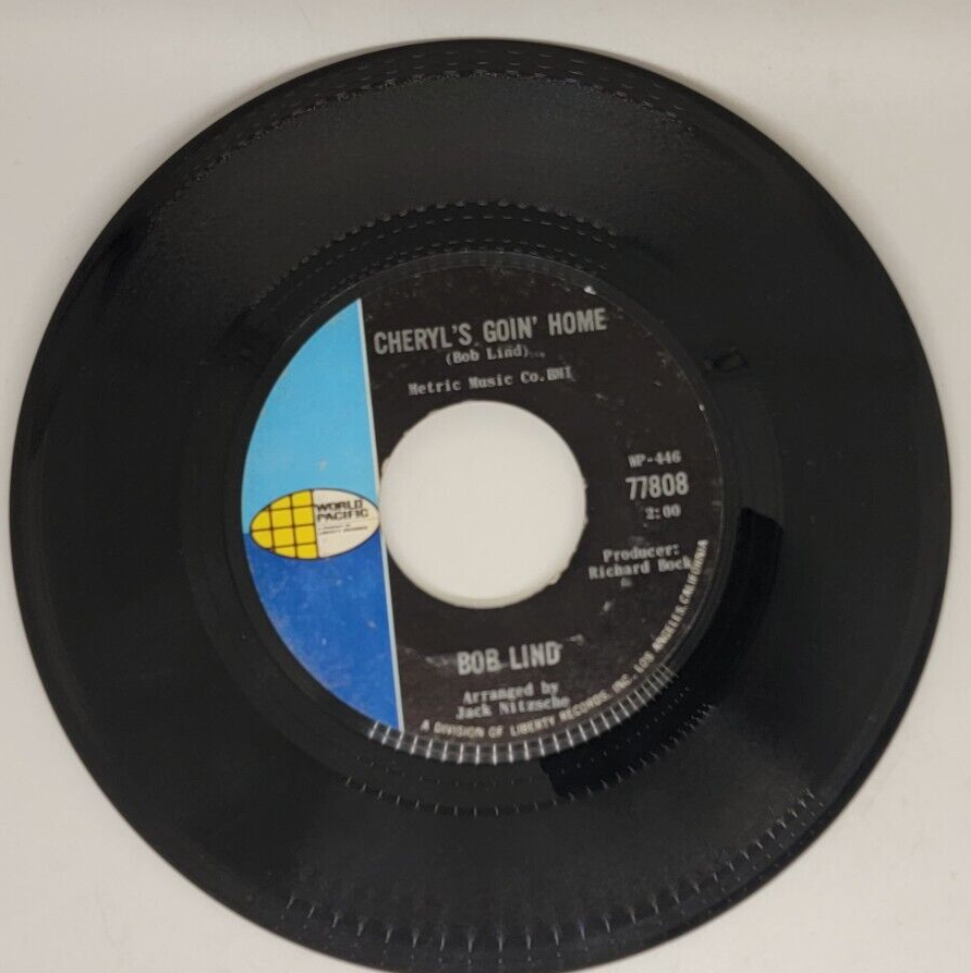 Bob Lind Elusive Butterfly & Cheryl's Goin' Home 77808 EP Record 1966 ...