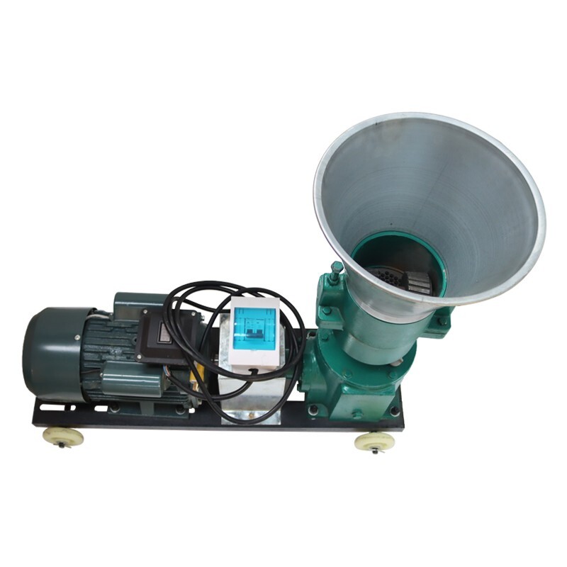 Farm Animal Chicken Feed Pellet Mill Machine 220V Press Pelletizer 8mm ...