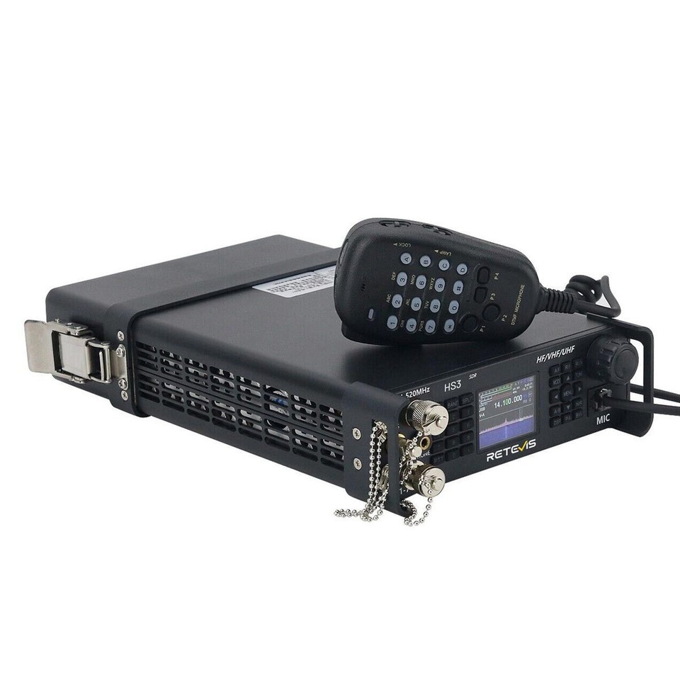 Retevis Ailunce HS3 SDR HF/VHF/UHF Transceiver with Antenna, Field ...