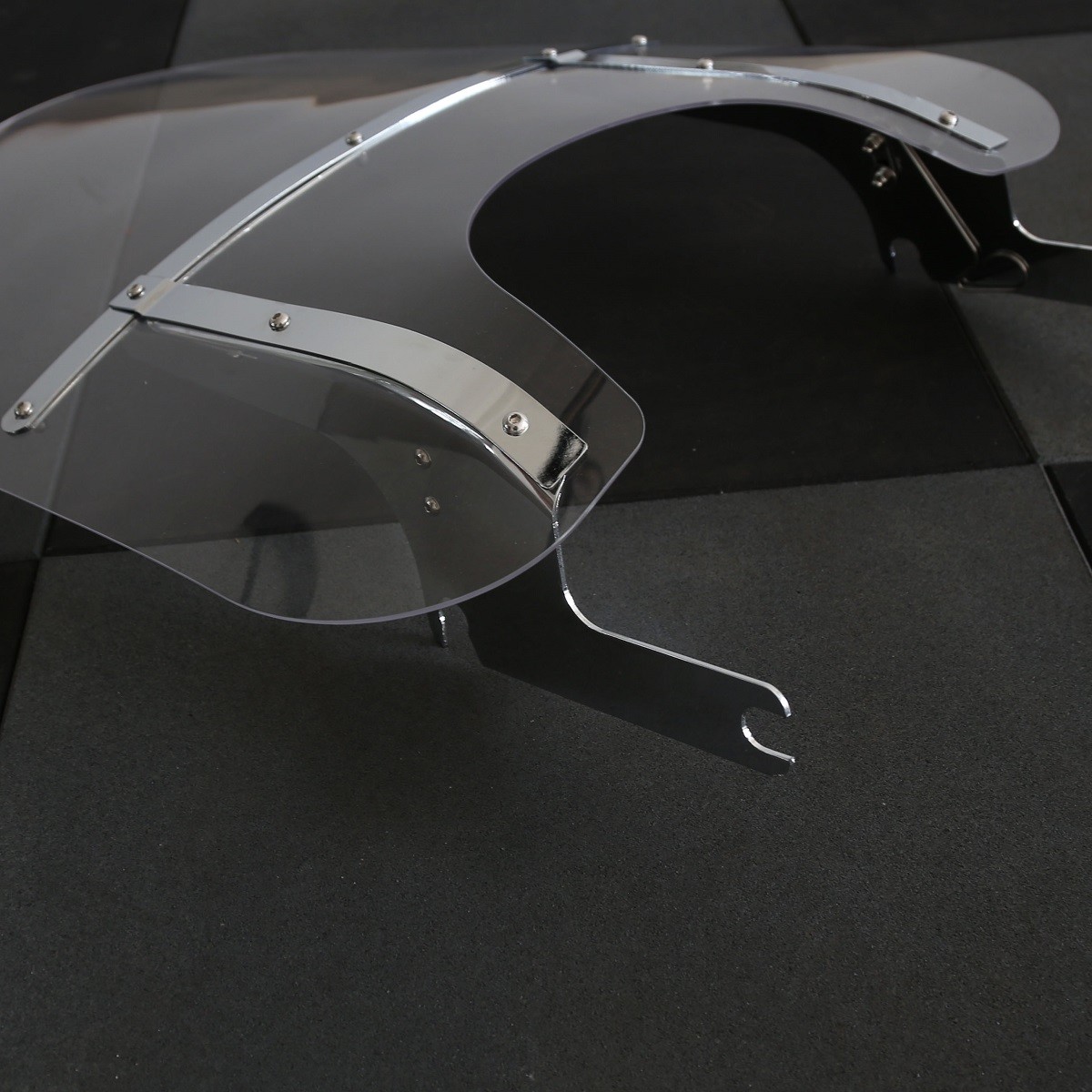 28" Detachable Windscreen Windshield For Harley Touring Road King FLHR ...