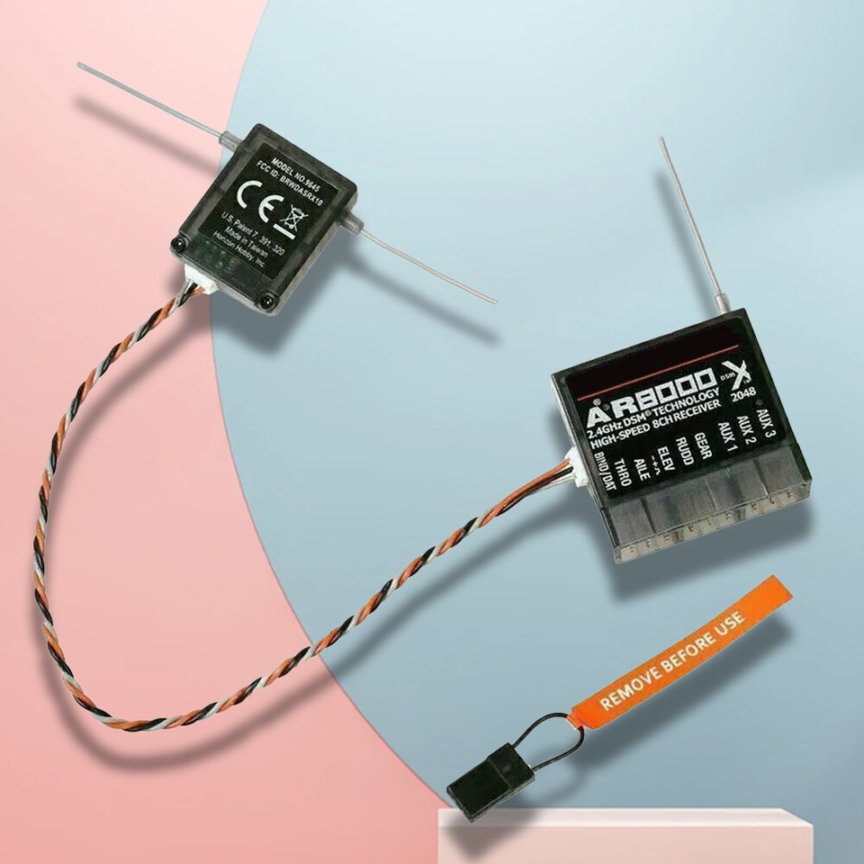 8CH Receiver Extended DSMX Channel For Spektrum DX7s DX8 DX9 Dx18 2 ...