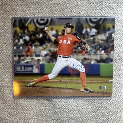Michael Kopech Signed 11x14 Team USA Photo Beckett COA | eBay