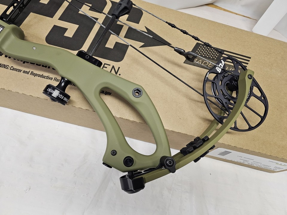 PSE Mach 33 FDS 60 - 70lbs/25.5" - 31"/Green Olive | eBay