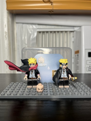 Rich Brick Boruto Uzumaki Naruto Minifigure Custom Lego | eBay
