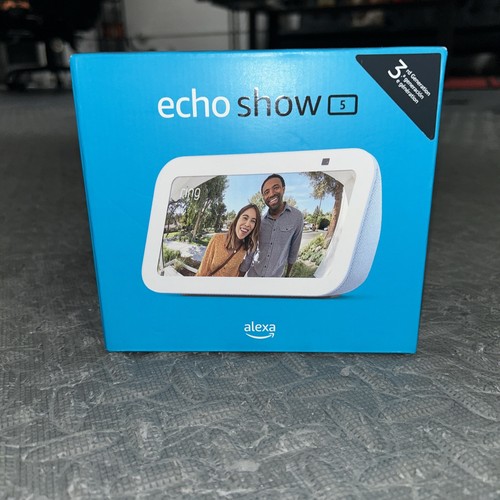 NIB Amazon Echo Show 5 White 3rd Generation Wireless 5.5" Smart Display Speaker | eBay
