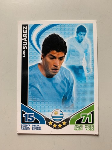 CARTE TOPPS TRADING CARDS MATCH ATTAX LUIS SUAREZ - URUGUAY | eBay