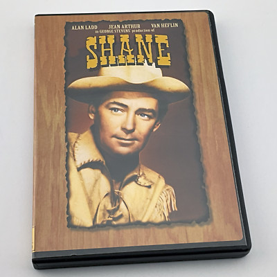 Shane DVD - 2000 Western - Alan Ladd, Jean Arthur, Van Heflin - Region ...