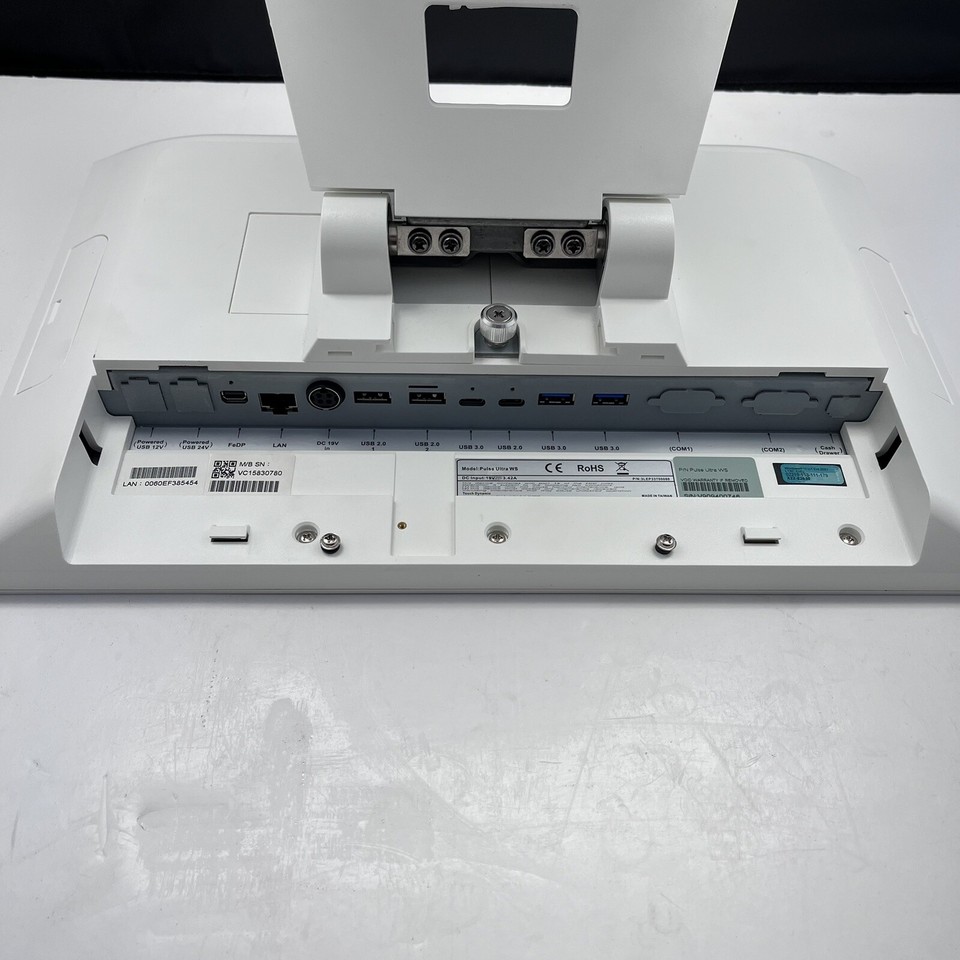 White Touch Dynamic Pulse Ultra WS SpotOn 15" Touchscreen POS System W ...