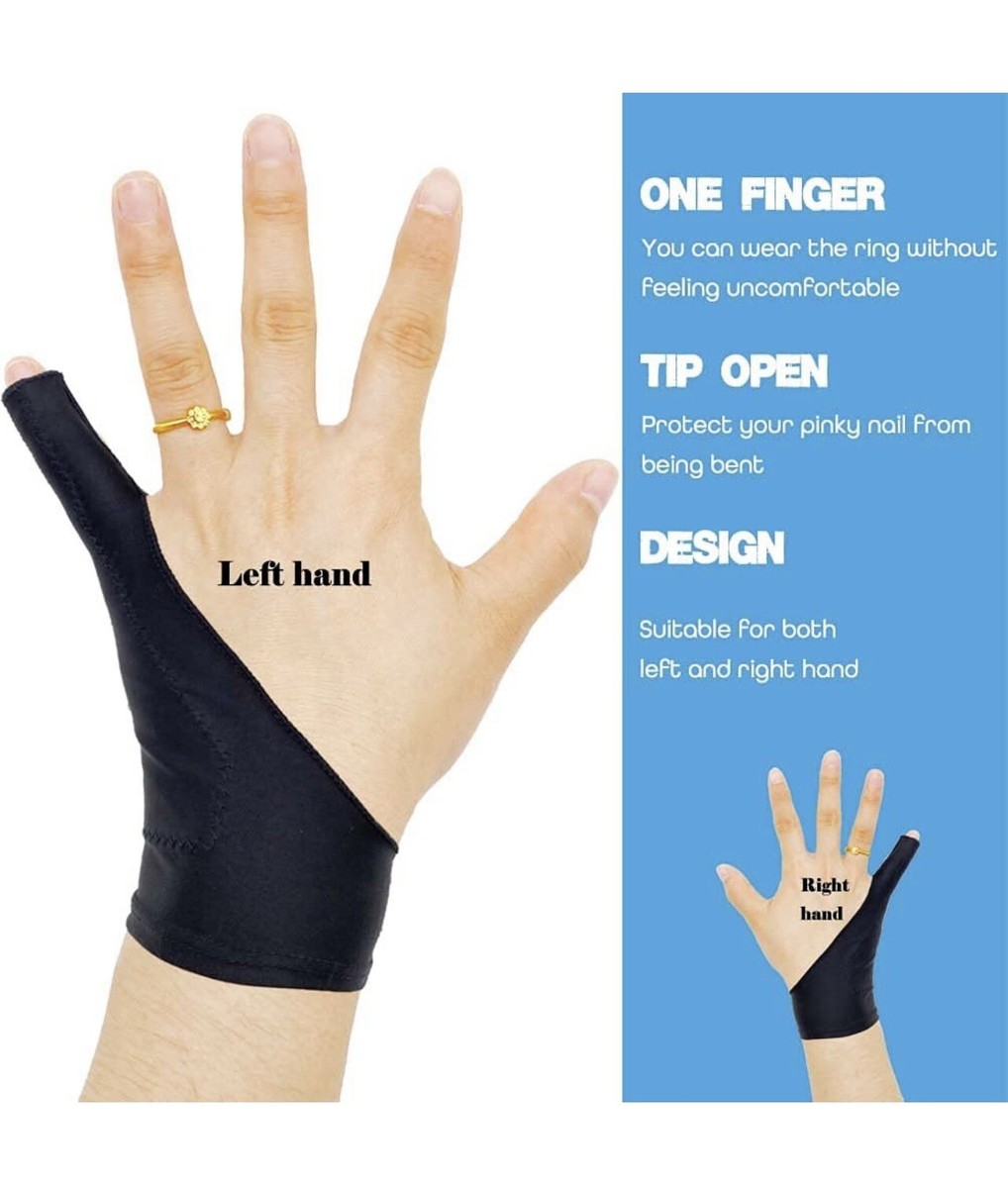 Left Hand Open Drawing