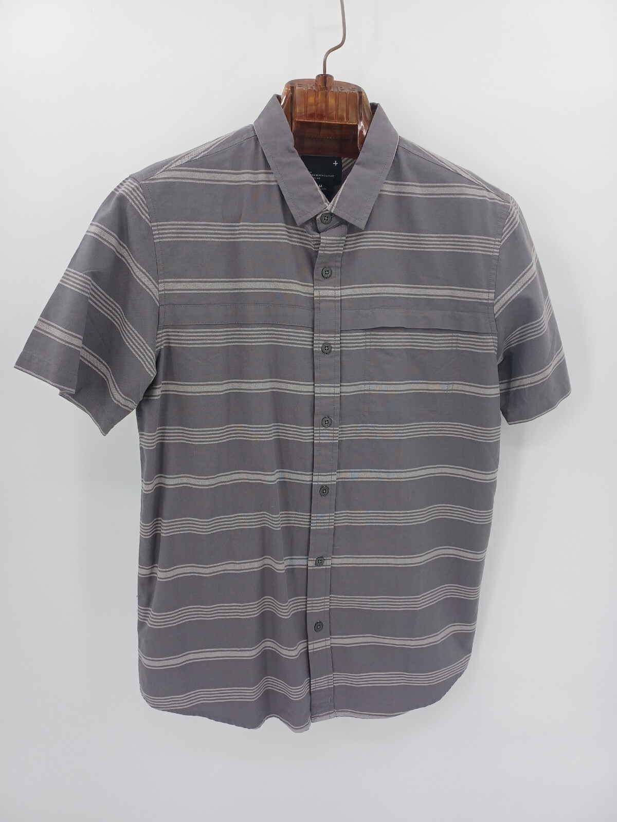 NEW with tags! Tavik Modern Beach Culture Button Down Gray Striped ...