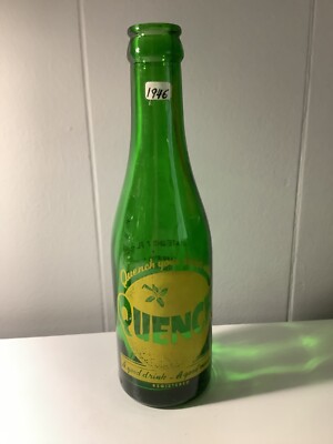 QUENCH 7oz ACL Soda Bottle Quench Bottling Co. 1946 Seattle, WA 🥤 | eBay