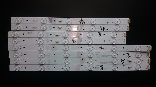 Haier LE40D3281B LED Backlight Strips E214887 532HK390M02 N172D-J ...