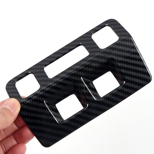 ABS Carbon Fiber Style Headlight Switch Button Trim For Subaru WRX STi ...