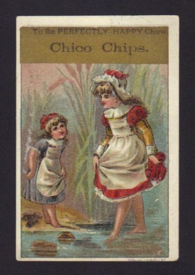 1880's Chico Chips Chewing Gum Trade Card - Healthy Confection ...