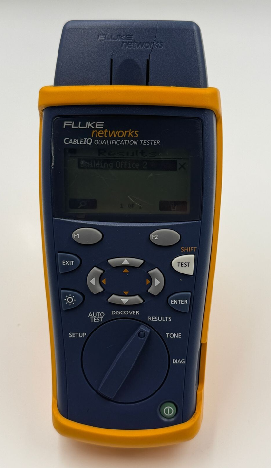 Fluke Networks Cable IQ Qualification Tester Kit IntelliTone Probe 200 ...