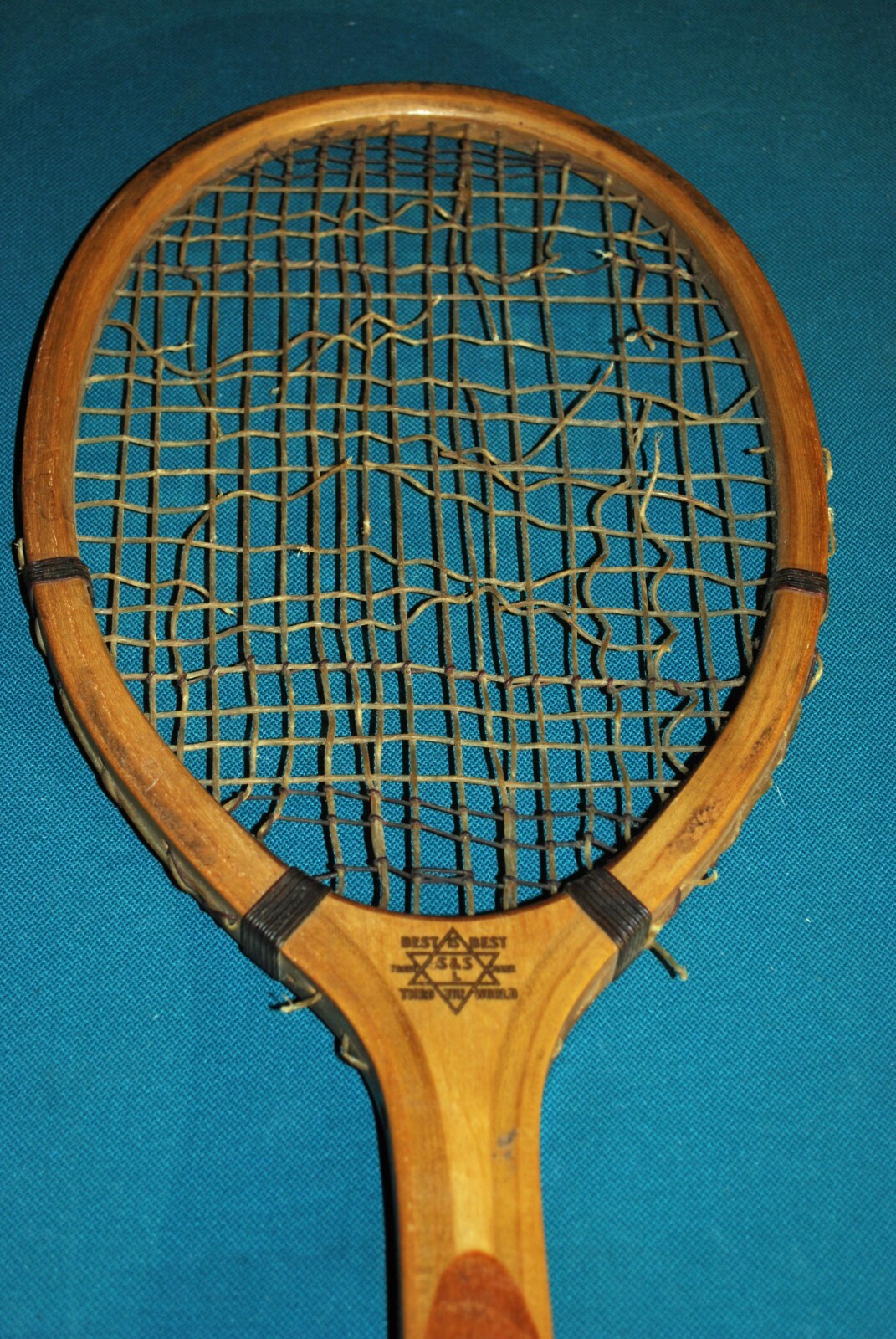 Antique Bentley Tennis Racket 13.5 ounces Best is Best | eBay