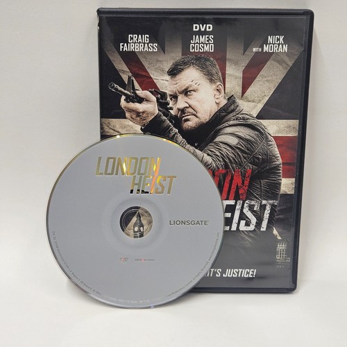 London Heist (2017) DVD Craig Fairbrass James Cosmo Nick Moran Action ...