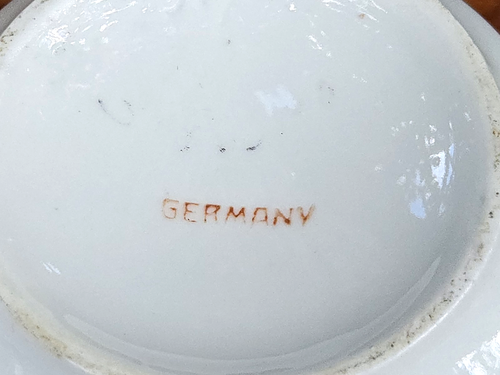 Antique~German~Schwarzenhammer~ Childs Bowl & Pitcher Set W/Pigs, Bears ...