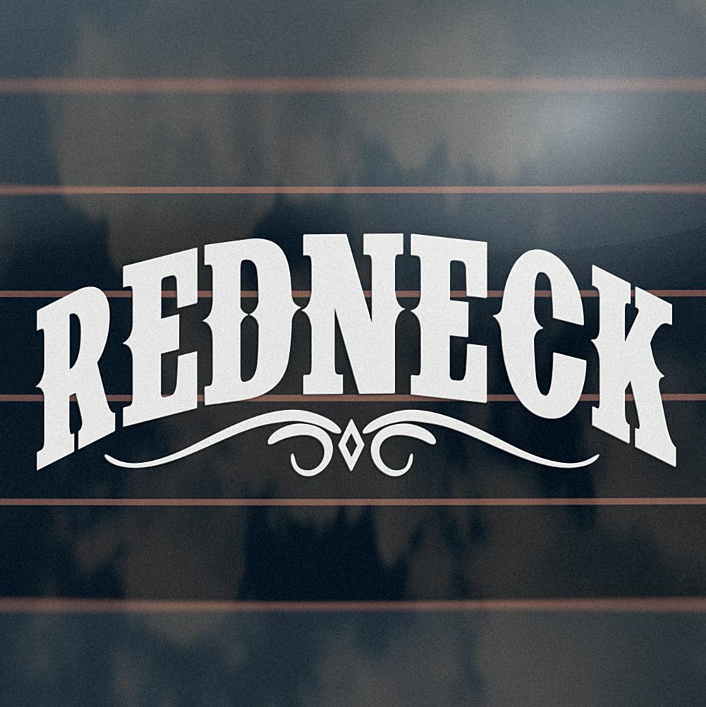 REDNECK Sticker 200mm bns ute country bogan car window decal | eBay ...