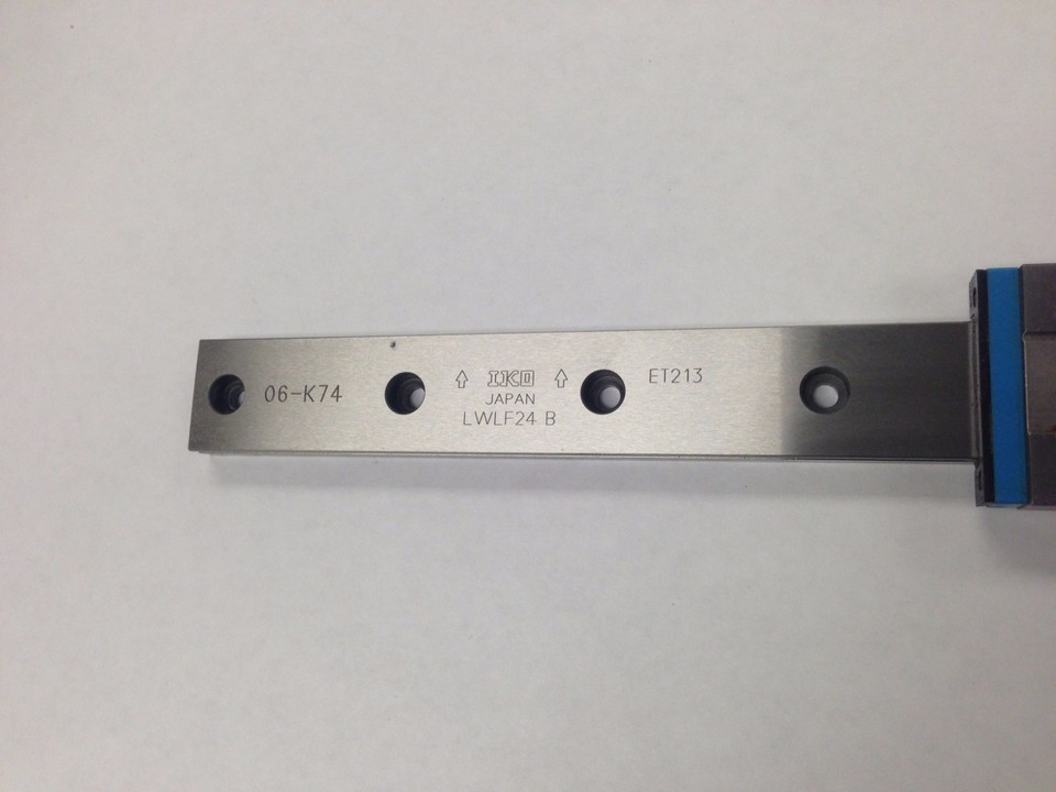 IKO Japanese Linear IKO LWLF24B Rail with Two IKO MLFG24 Bearings | eBay
