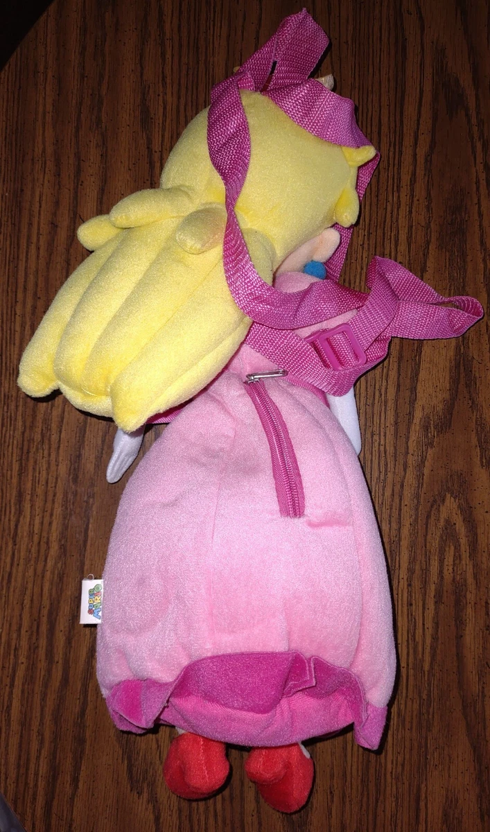 Princess Peach Plush Backpack