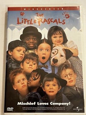 THE LITTLE RASCALS DVD, 1999, WIDESCREEN, MISCHIEF LOVES COMPANY, COLOR ...