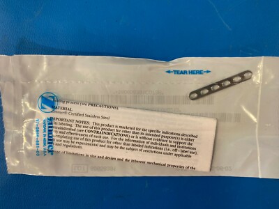 Zimmer 2mm Straight Plate 6 Holes 35mm Length OEM packaging | eBay
