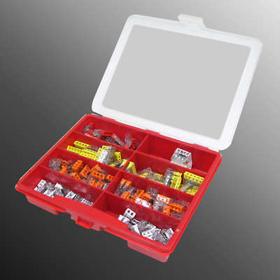 Wago Klemmen Set 2273 202/203/204/205/208 (85 oder 170 Teile) mit Box ...