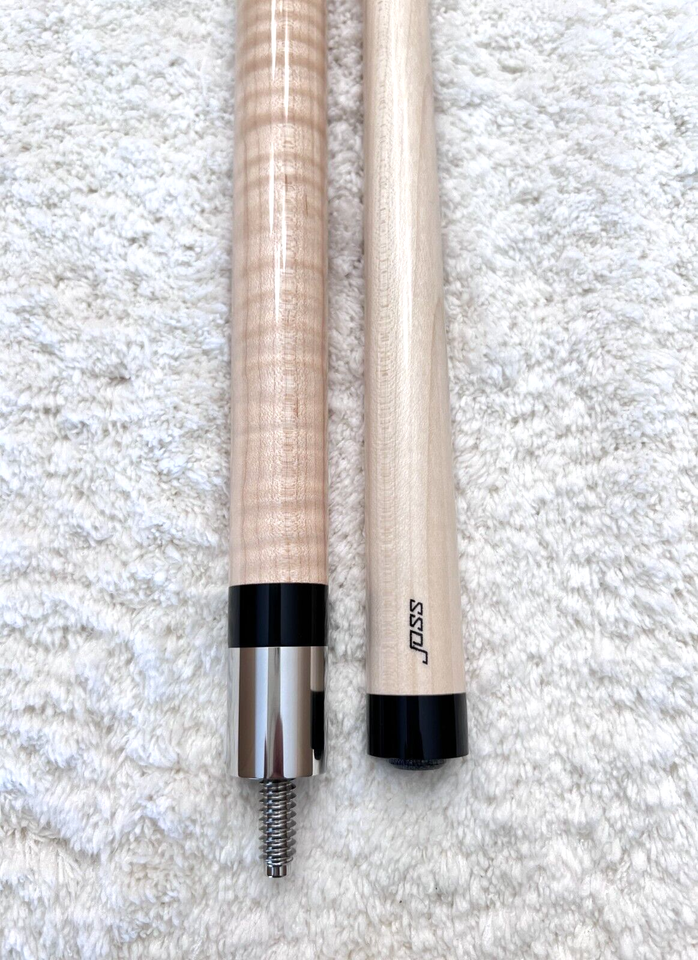 Joss Custom Pool Cue 1 of 2 Made (Curly Maple & Purple Heart) FREE HARD ...