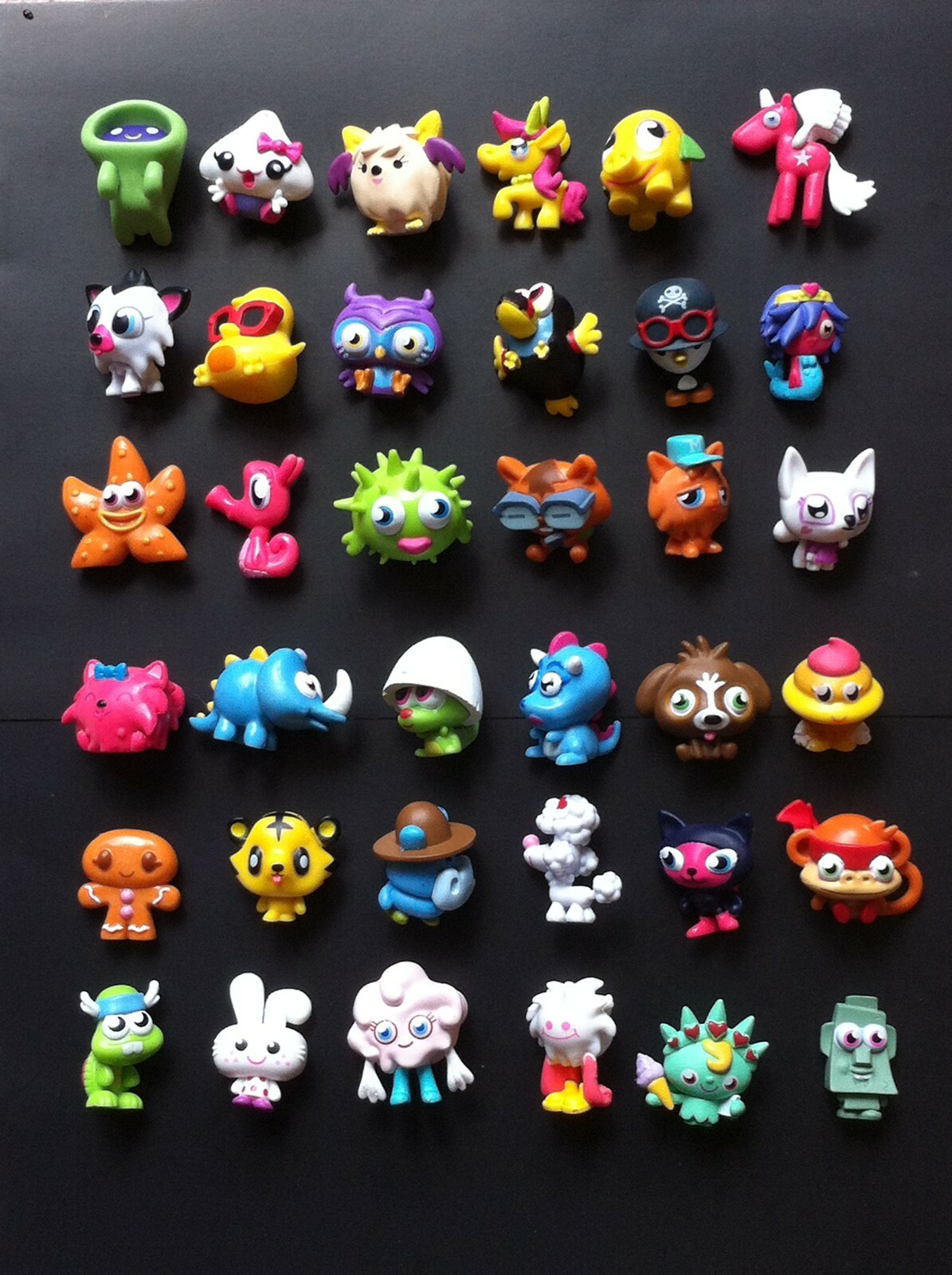 MOSHI MONSTERS Series 1 ☆ Set 36 Regular ☆ Gingersnap Snookums Purdy ...