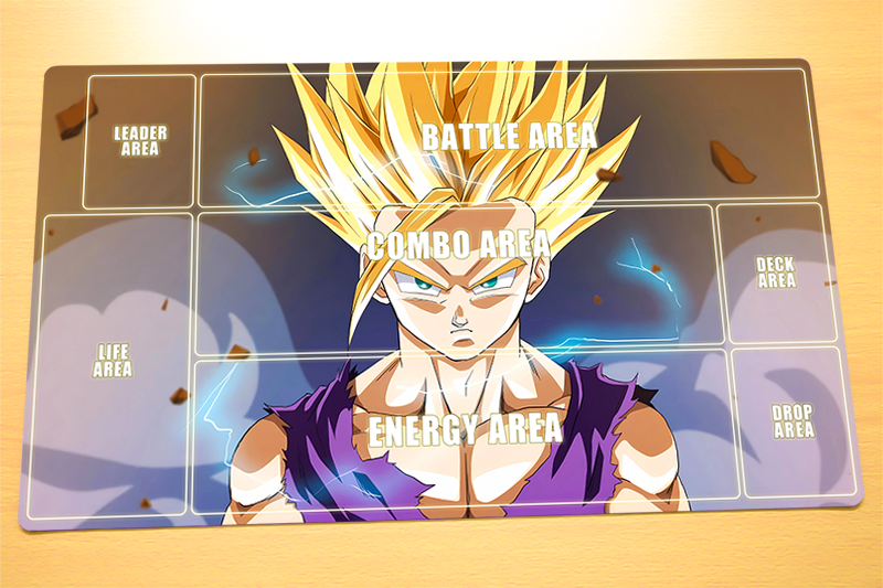 No.3193 Dragon Ball Super Card Game DBS Custom Playmat Super Saiyan Son ...