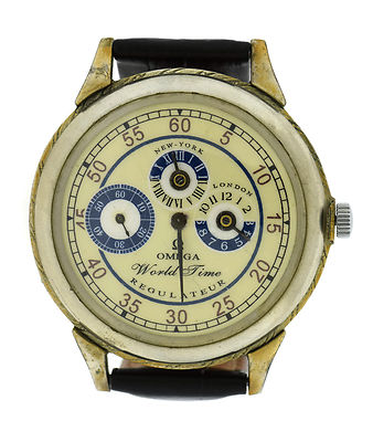 Omega World Time Regulateur Watch | eBay