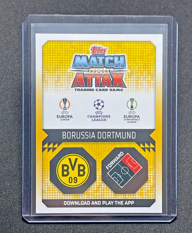 22-23 Topps Match Attax UEFA Club Competitions Marco Reus Signature ...