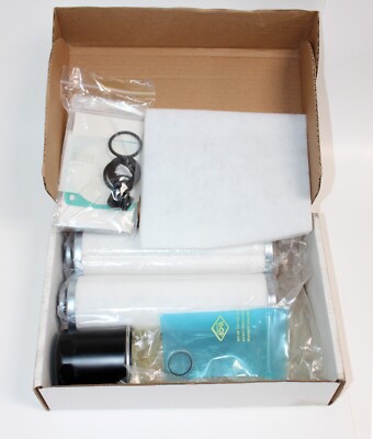 Filter Kit, Busch R5 0063C/E, 0100C/E/F - Metal End Cap & Silencer ...