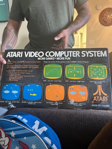 atari video computer system console 1980 new in box | eBay