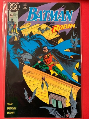 DC comics BATMAN WITH ROBIN #465 LATE JULY 91 | eBay