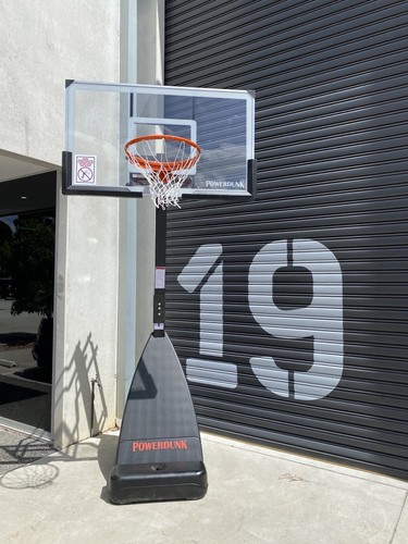 54inch Powerdunk Pro Portable Adjustable Basketball Hoop extra strong ...
