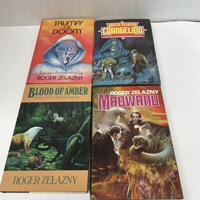 Roger Zelazny books, lot of 4 hardcover BCE | eBay